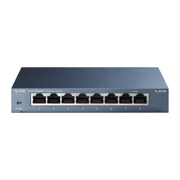 LAN Switch TP-LINK TL-SG108 Gigabit 10/100/1000MbpsID: EK000829712