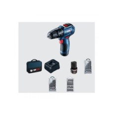 BOSCH plavi alat GSR 12-30 Akumulatorski odvrtac + 39-delni set pribora