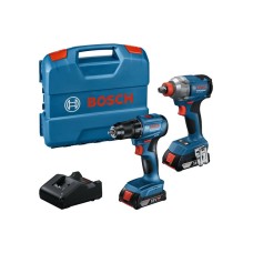 BOSCH GDX 18V-285 + GSR 185-LI + 2x2,0Ah + GAL 18V-20 + kofer Professional Kombinovani set, 06019N2123