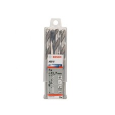 BOSCH Burgija za metal HSS-G, DIN 338 11,7 x 94 x 142 mm pakovanje od 5 komada