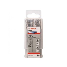 BOSCH Burgija za metal HSS-G, DIN 338 5,9 x 57 x 93 mm pakovanje od 10 komada