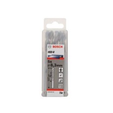 BOSCH Burgija za metal HSS-G, DIN 338 8,3 x 75 x 117 mm pakovanje od 5 komada