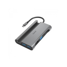 HAMA USB-C Stanica 3xUSB-A3.1,HDMI™,VGA,LAN,USB-C (PD) 200102