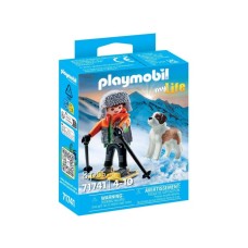 PERTINI Playmobil My life Zabava na snegu sa bernardincem