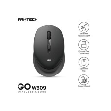 FANTECH Miš Wireless W609 GO crni