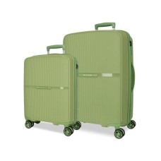 MOVOM Putni koferi od polipropilena 56cm i 66cm Moon green