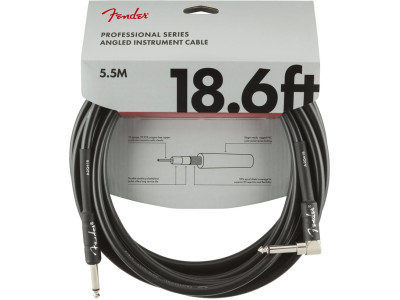 Fender PRIBOR Professional 18.6ft Instrument Cable Angle
