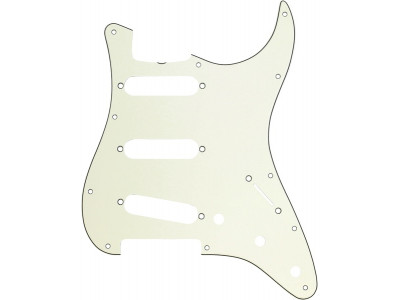 Fender PRIBOR 11-Hole 60s Vintage-Style Stratocaster S/S/S Pickguard Mint Green