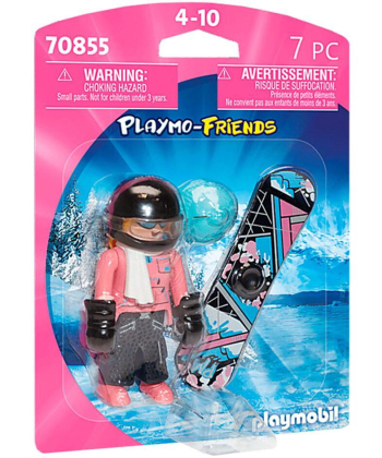 Playmobil igračka za devojčicu Playmo Friends Snouborder 7 elemenata - 34314