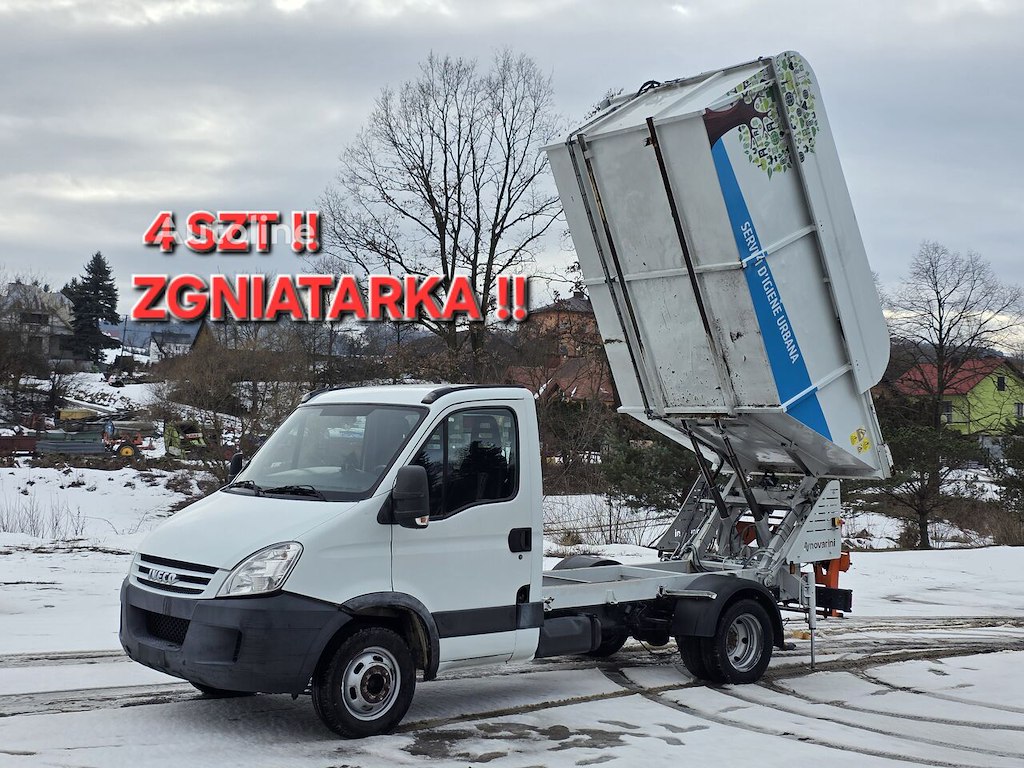 IVECO Daily 35c-15 Śmieciarka/Zgniatarka/Wywrotka ! 3.0 HPI ! 150 K kamion kiper < 3.5t