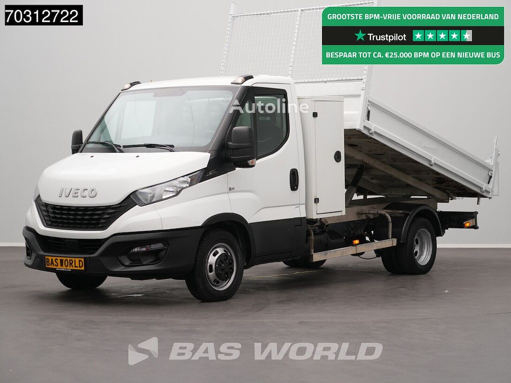 IVECO Daily 35C14 Kipper met Kist Dubbellucht 3,5t Trekhaak Airco Crui kamion kiper < 3.5t