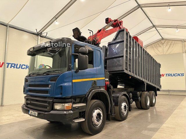 Scania P380 8x4 Tipper Grab Manual kiper