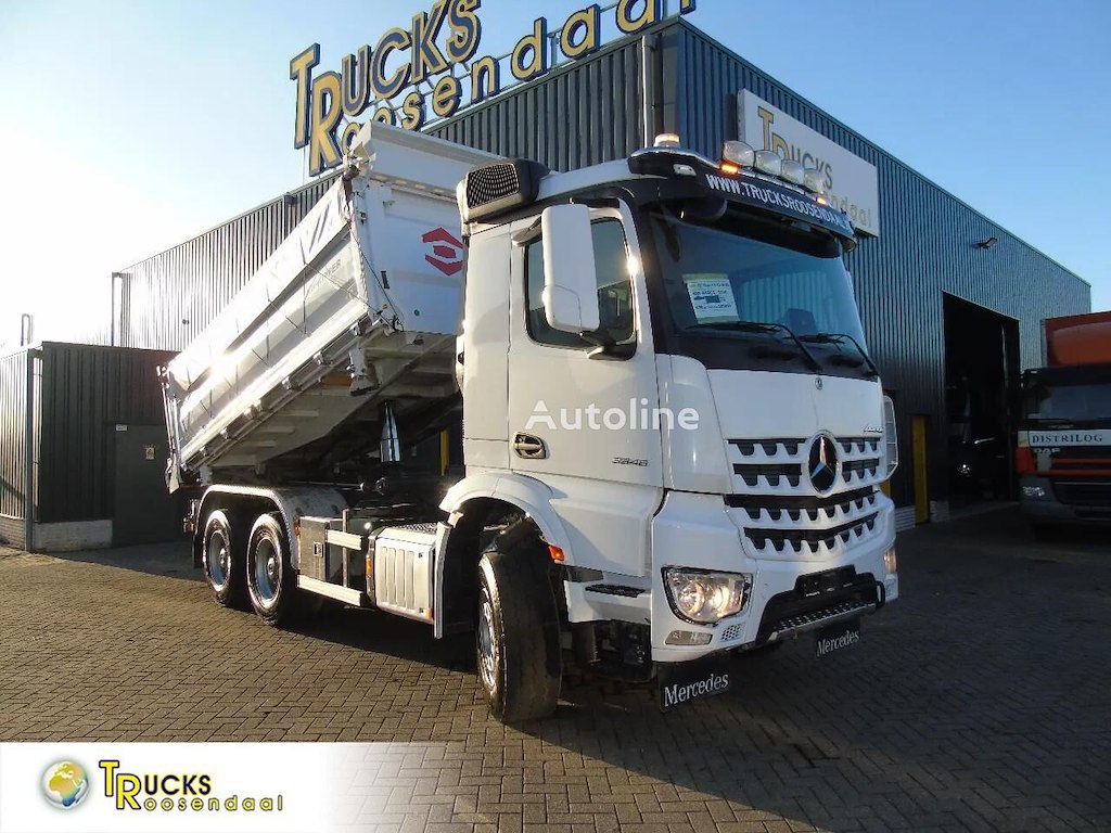 Mercedes-Benz Arocs 3348 + TRI TIPPER + 6X4 + EURO 6 kiper
