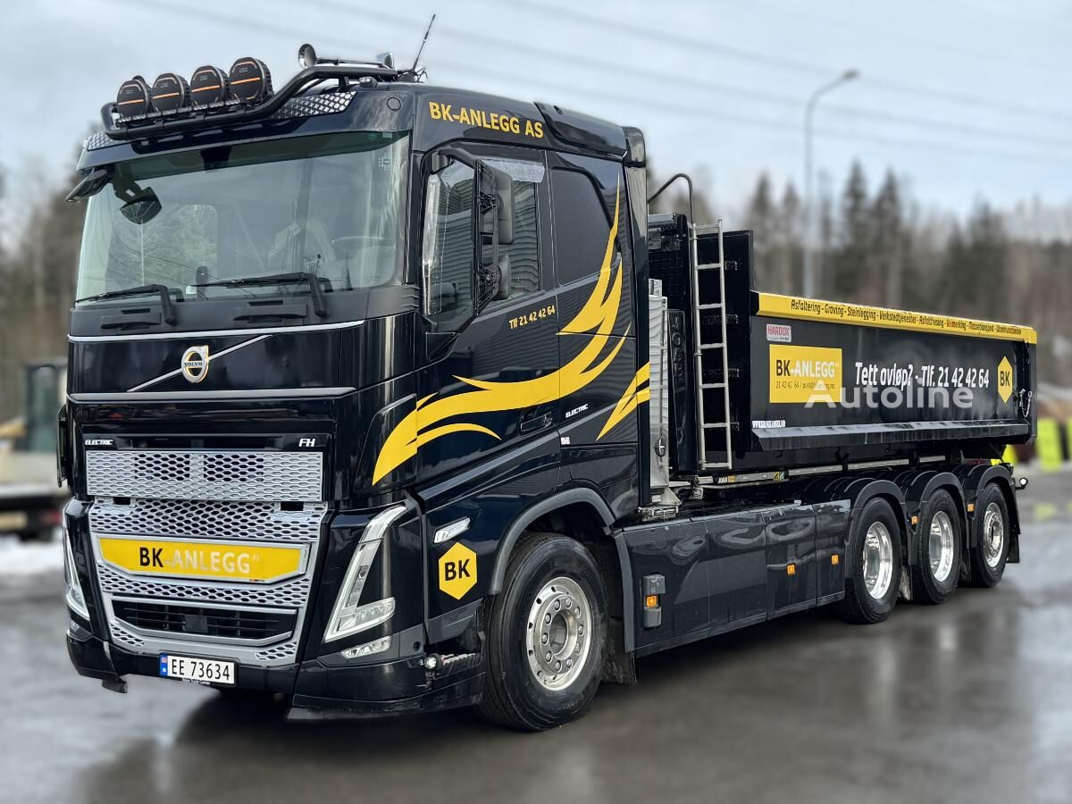 Prodaje se Volvo FH Electric 8x4 krokløft - 450kWh JOAB VBG ACC KAMERA WORK REMOT kiper na aukciji