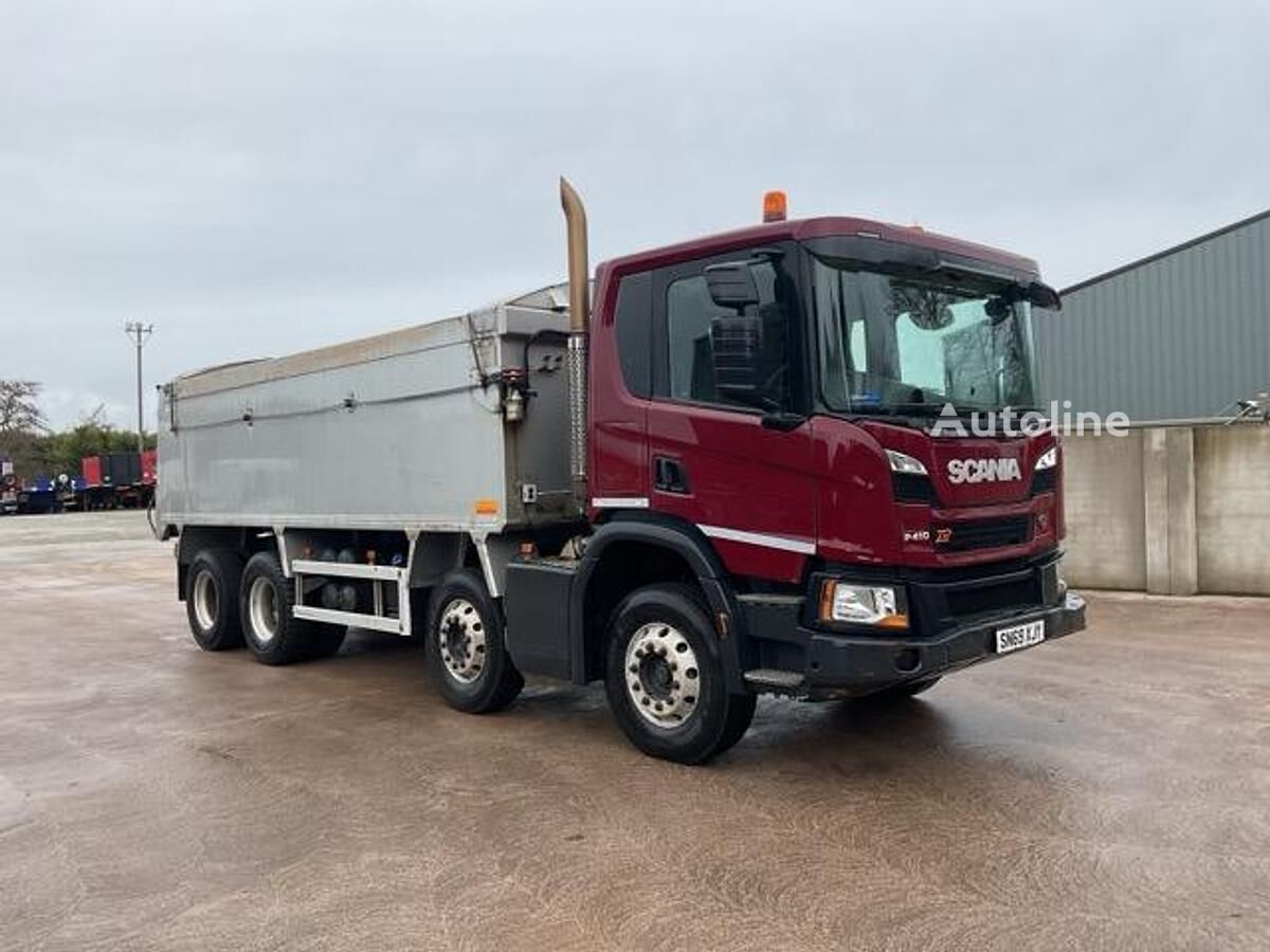 Scania P410 XT 8x4 Alloy Tipper. Choice kiper
