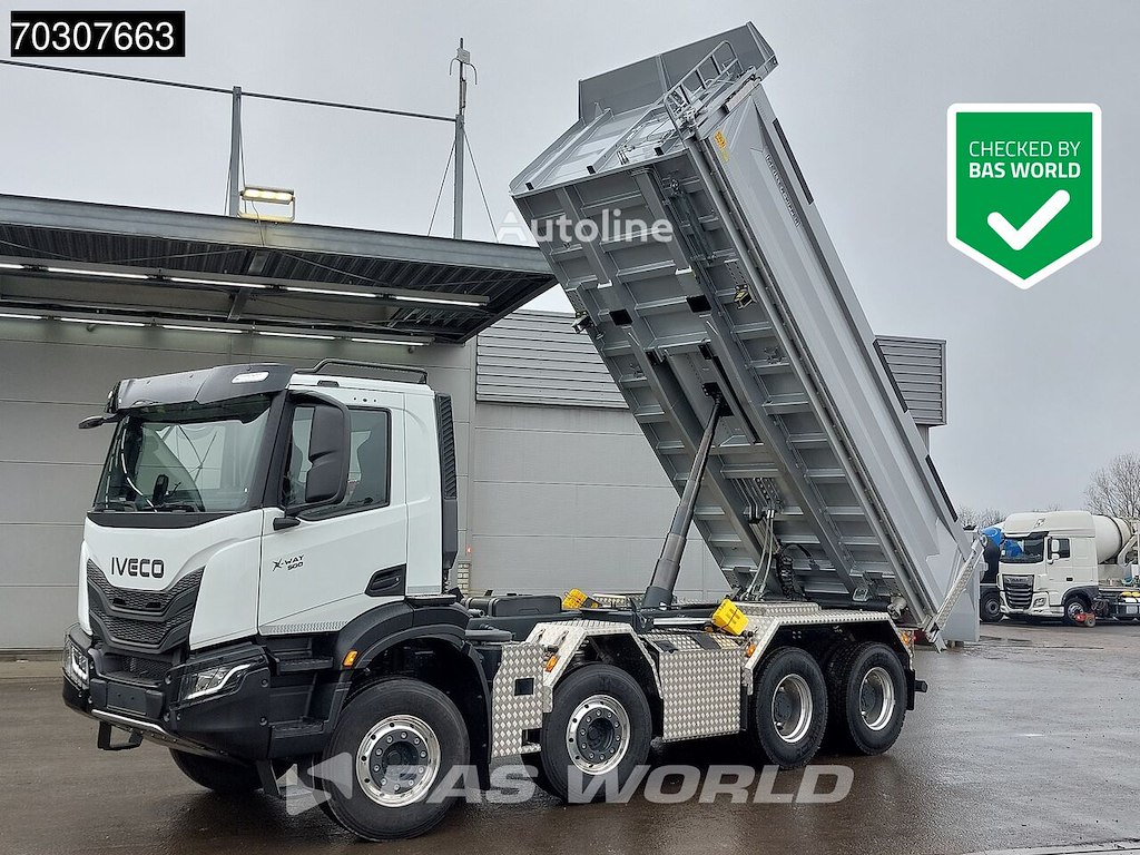 Novi IVECO X-Way 500 8X4 NEW! 12m3 Meiller 2-side tipper Full Steel Big-Axl kiper