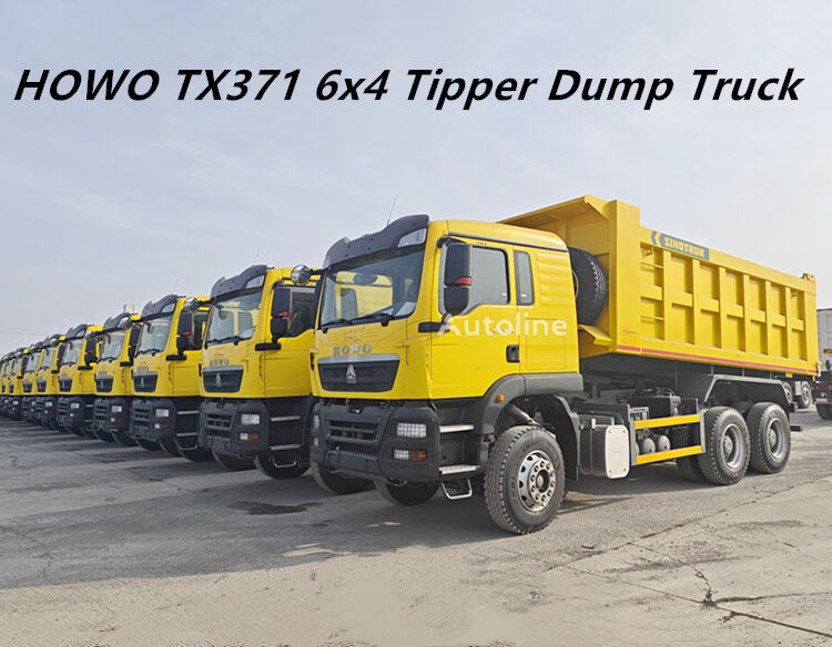 Sinotruk Howo TX371 6×4 Tipper Truck for Sale kiper