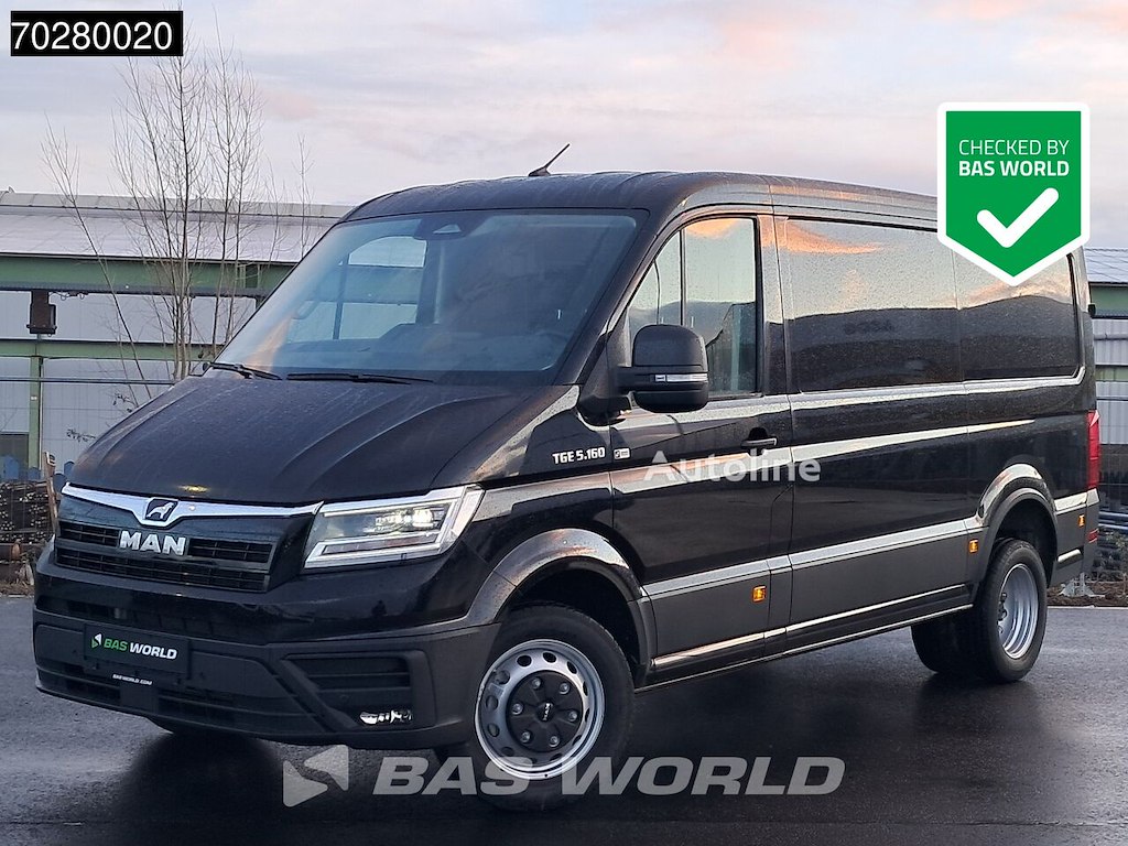 Novi MAN TGE 5.160 Neu! Automatik Doppelbereifung L3H2 ACC Navi Klima Kam minibus furgon