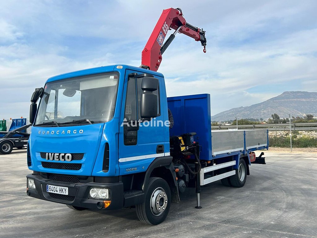 IVECO EUROCARGO 100E18 kamion s ravnom platformom