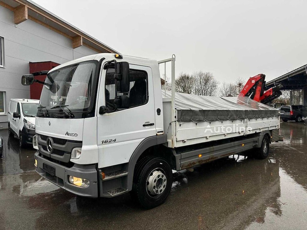 Prodaje se Mercedes-Benz Atego 2 kamion s ravnom platformom na aukciji