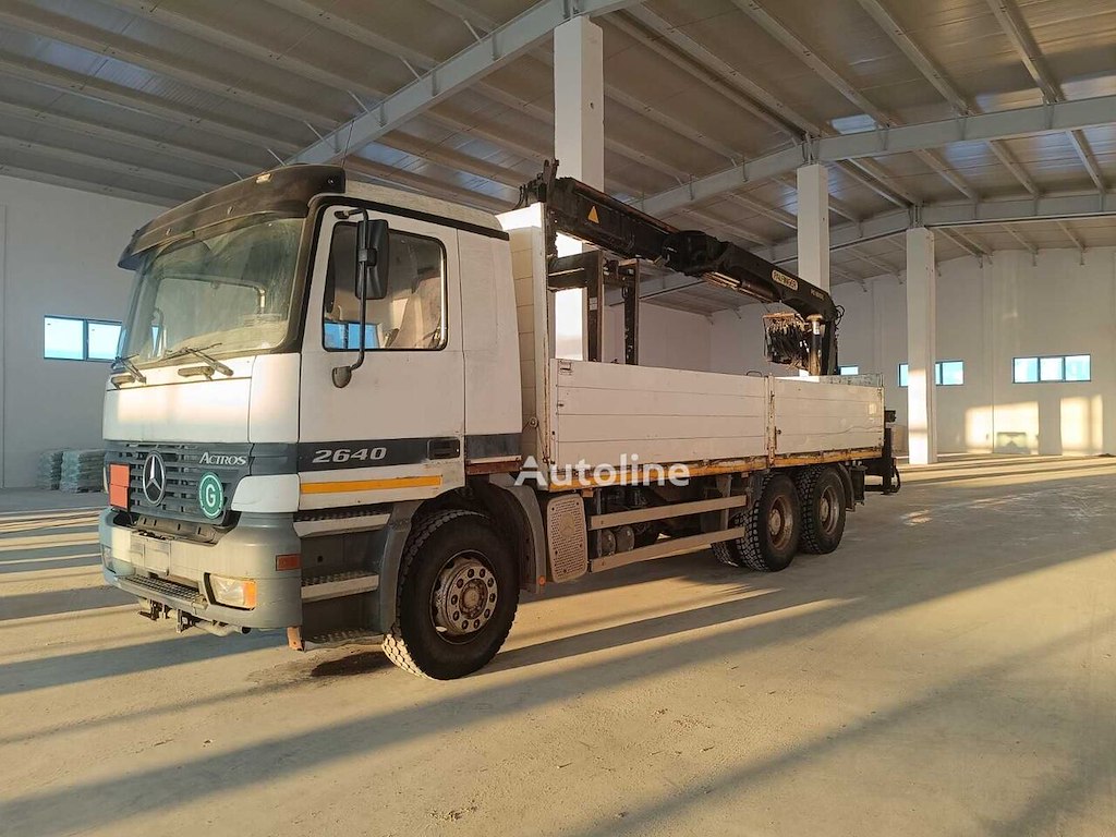 Prodaje se Mercedes-Benz ACTROS 2640 kamion s ravnom platformom na aukciji