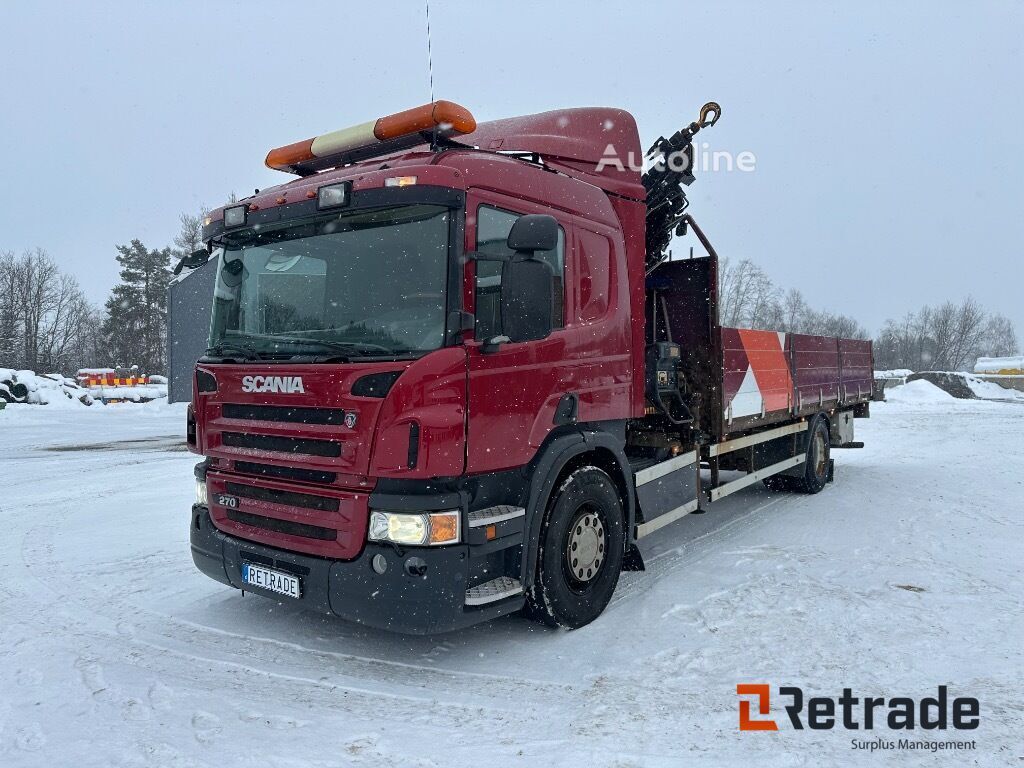 Prodaje se Scania P270 kamion s ravnom platformom na aukciji