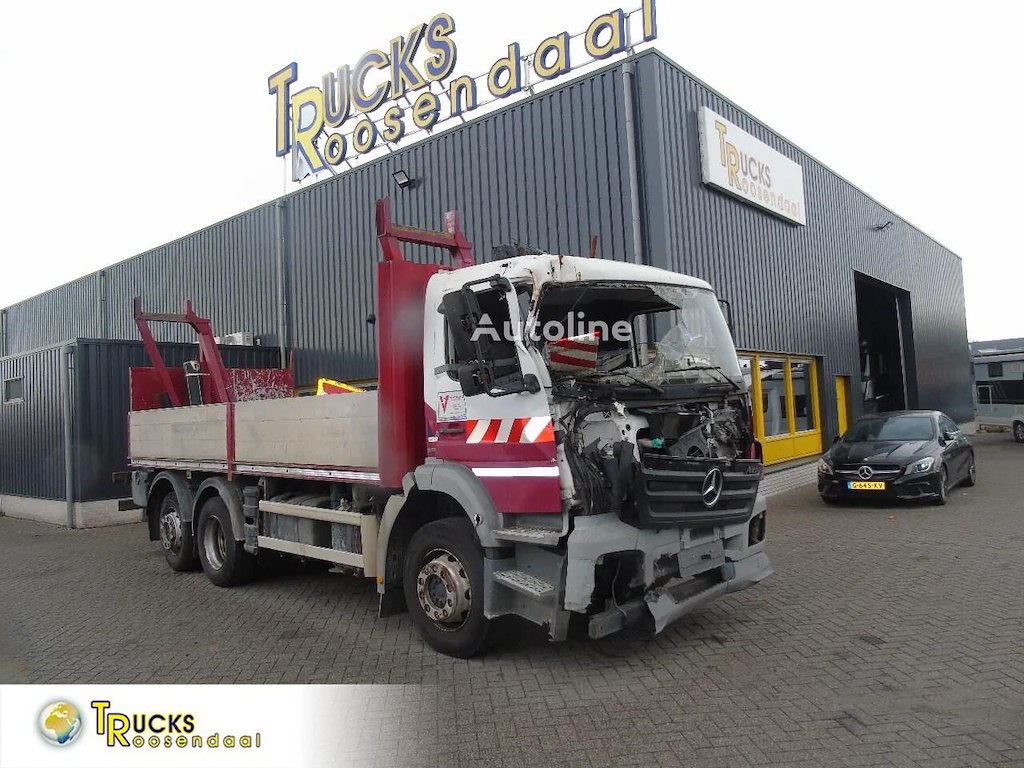 Mercedes-Benz Axor 2633 + 6x2 + euro 5 + manual kamion s ravnom platformom
