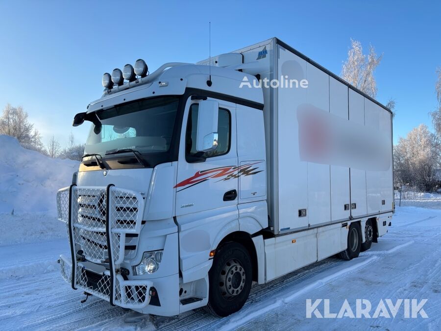 Prodaje se Mercedes-Benz Actros 2551 kamion furgon na aukciji