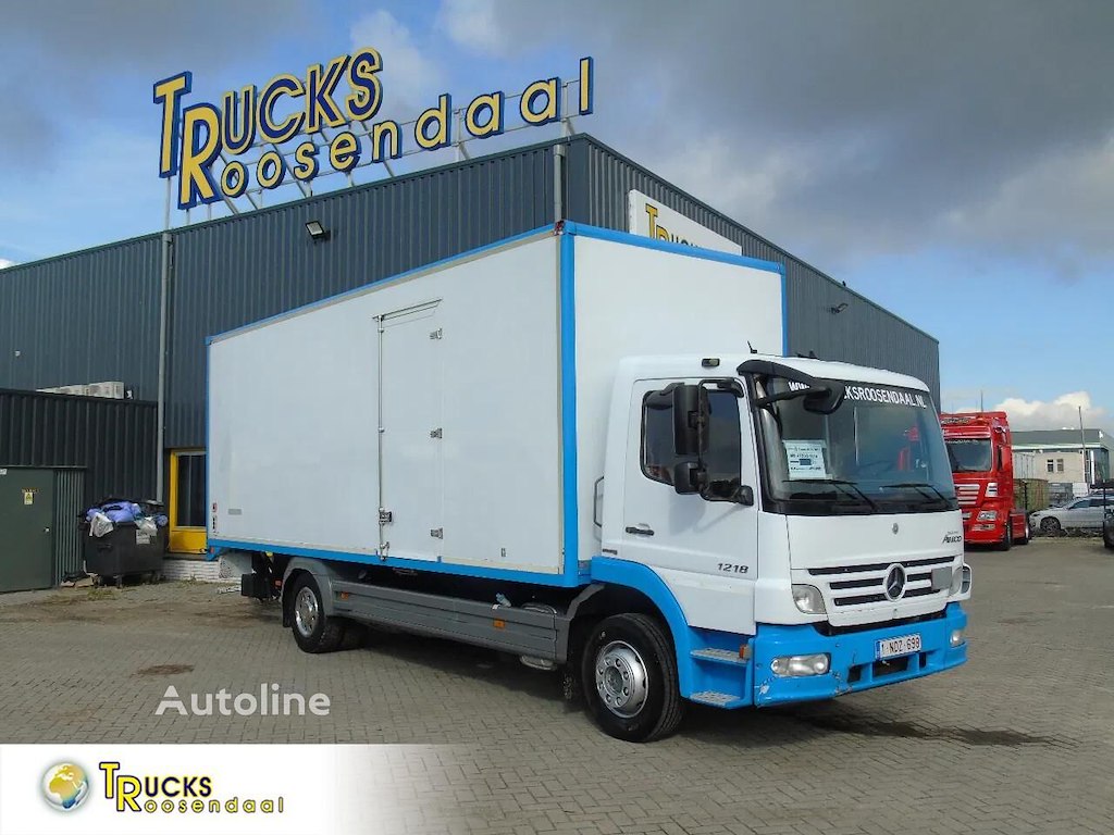 Mercedes-Benz Atego 1218 + euro 5 + lift kamion furgon