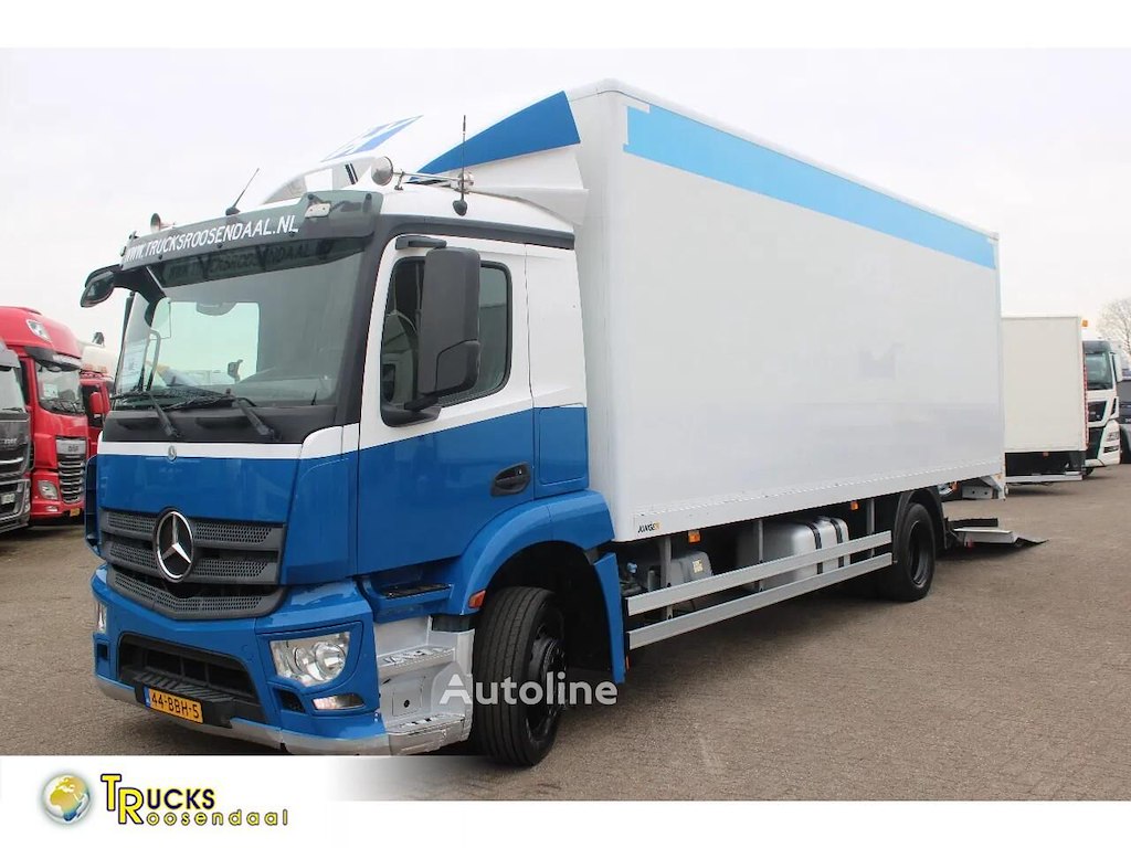 Mercedes-Benz Antos 360 + euro 6 + lift kamion furgon