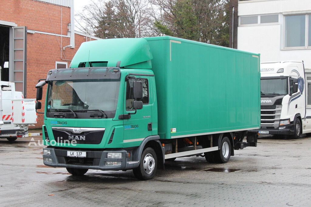MAN TGL 12.220 E6 Koffer 6,1m LBW Luft 3 Sitze kamion furgon