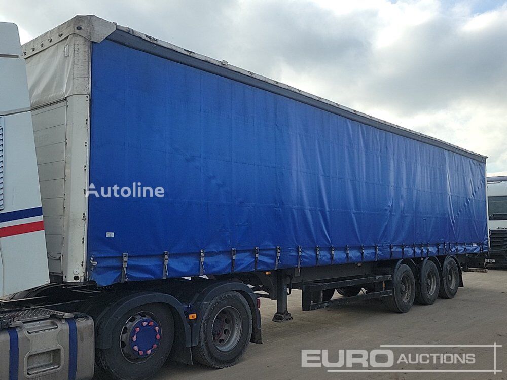Prodaje se Schmitz Cargobull 2006 Schmitz Tri Axle Curtainsider Trailer poluprikolicu sa kliznom ceradom na aukciji
