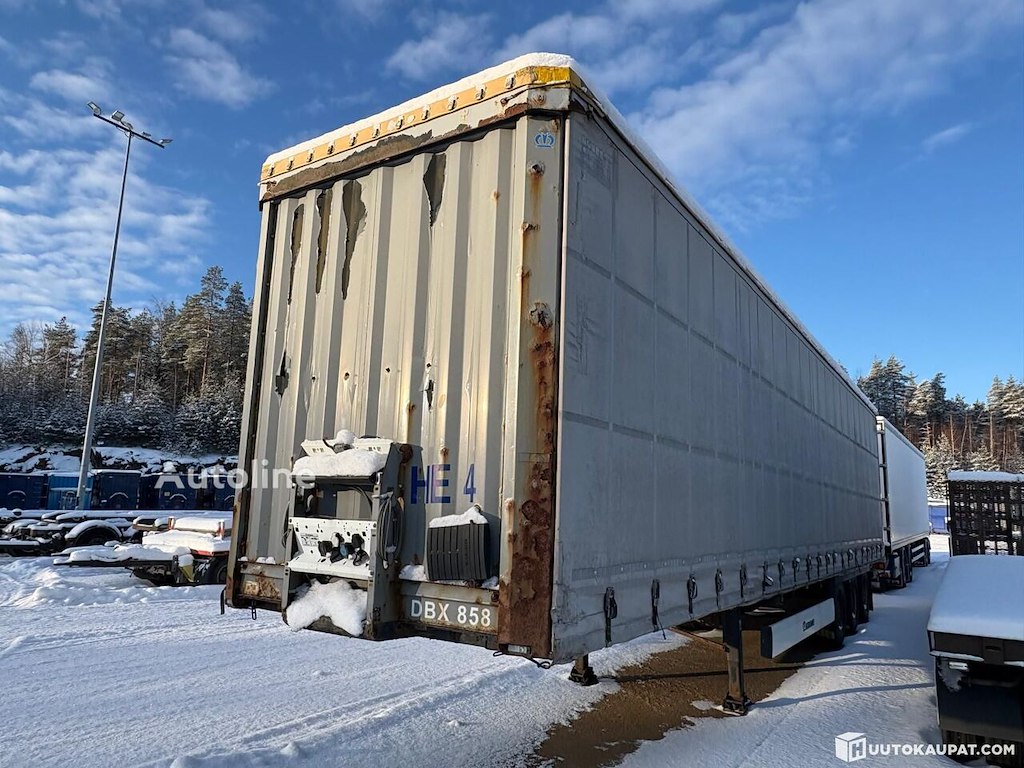 Prodaje se Krone O4 trailer, curtain-sided, 2014, Lahti 0.0 L, Other, 10,000 km poluprikolicu sa kliznom ceradom na aukciji