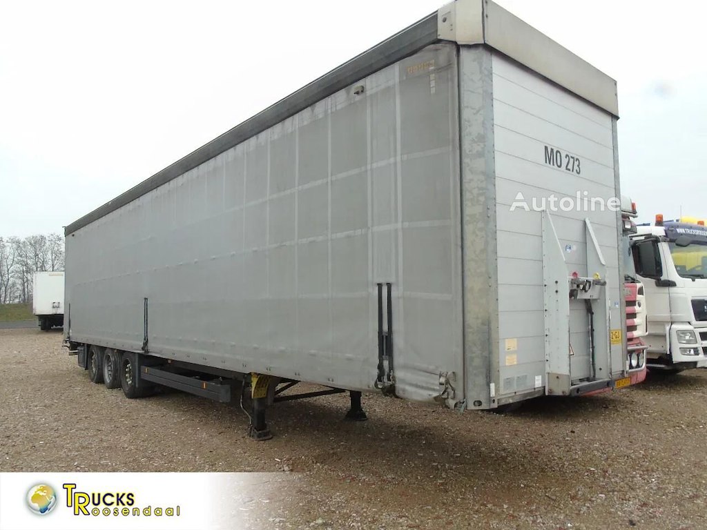 Schmitz Cargobull 3x AXLE + 295 HEIGHT + 2x IN STOCK poluprikolica sa kliznom ceradom