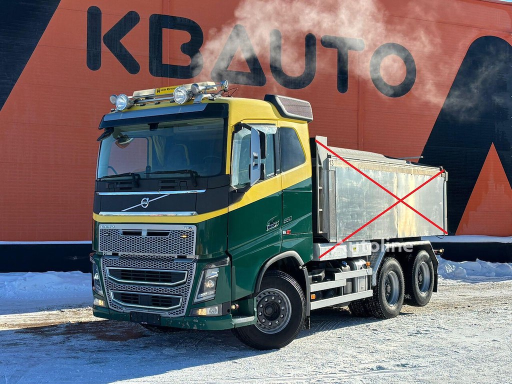 Volvo FH 16 650 6x4 FOR SALE AS CHASSIS / RETARDER / TANDEM AXLE LIFT kamion šasija