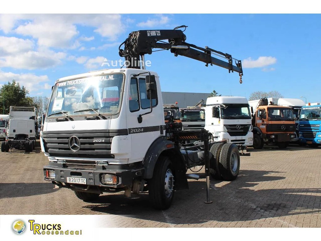 Mercedes-Benz SK 2024 + HIAB 125 + MANUAL kamion šasija