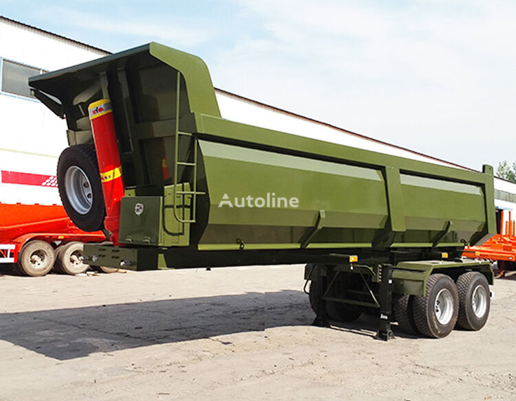 Nova Titan 2 Axle Semi Tipper Trailer for Sale poluprikolica kipera