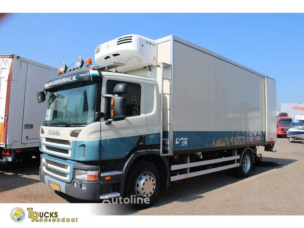 Scania P230 + thermo king + lift kamion hladnjača