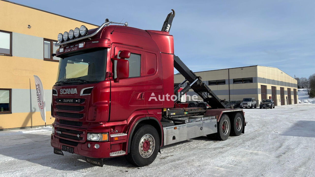 Scania R560 6X4 V8 JOAB lift + RETARDER kamion rol kiper