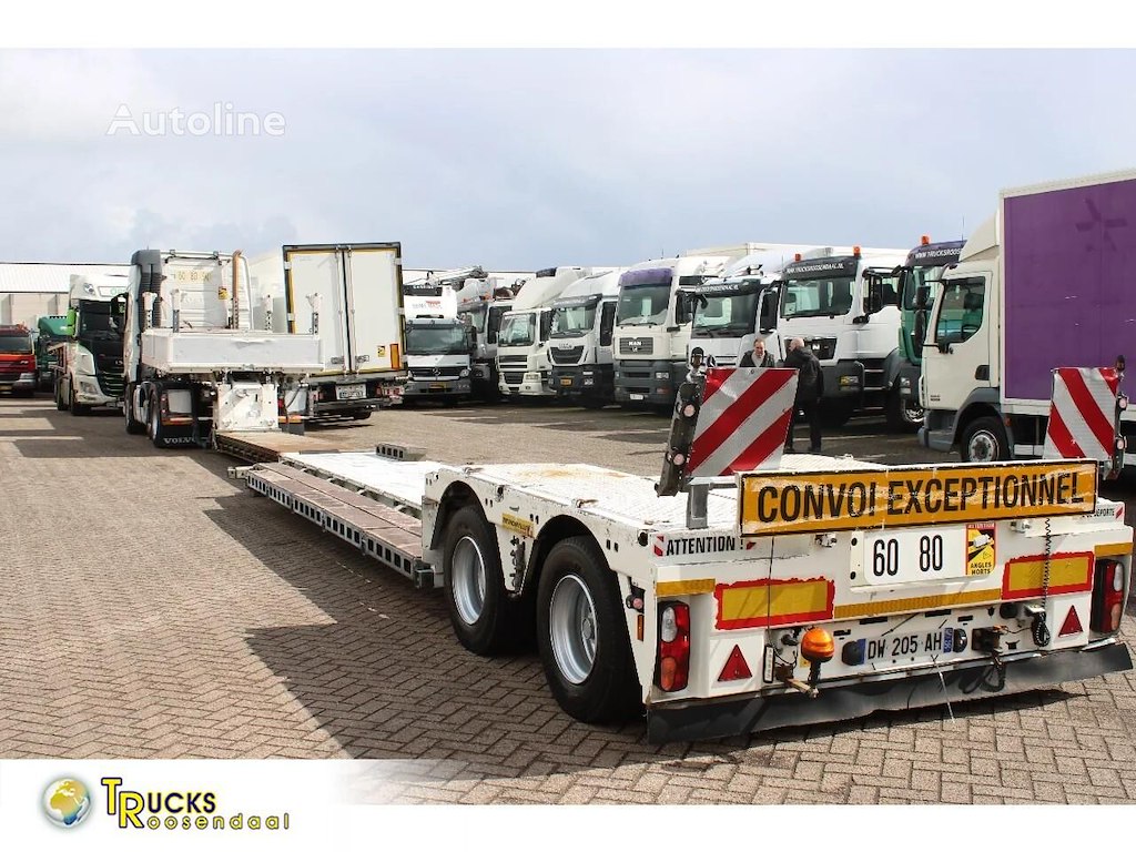 Faymonville extentadable 20m disconnectable front + 42000kg + 2x in stock+re poluprikolica sa niskom platformom