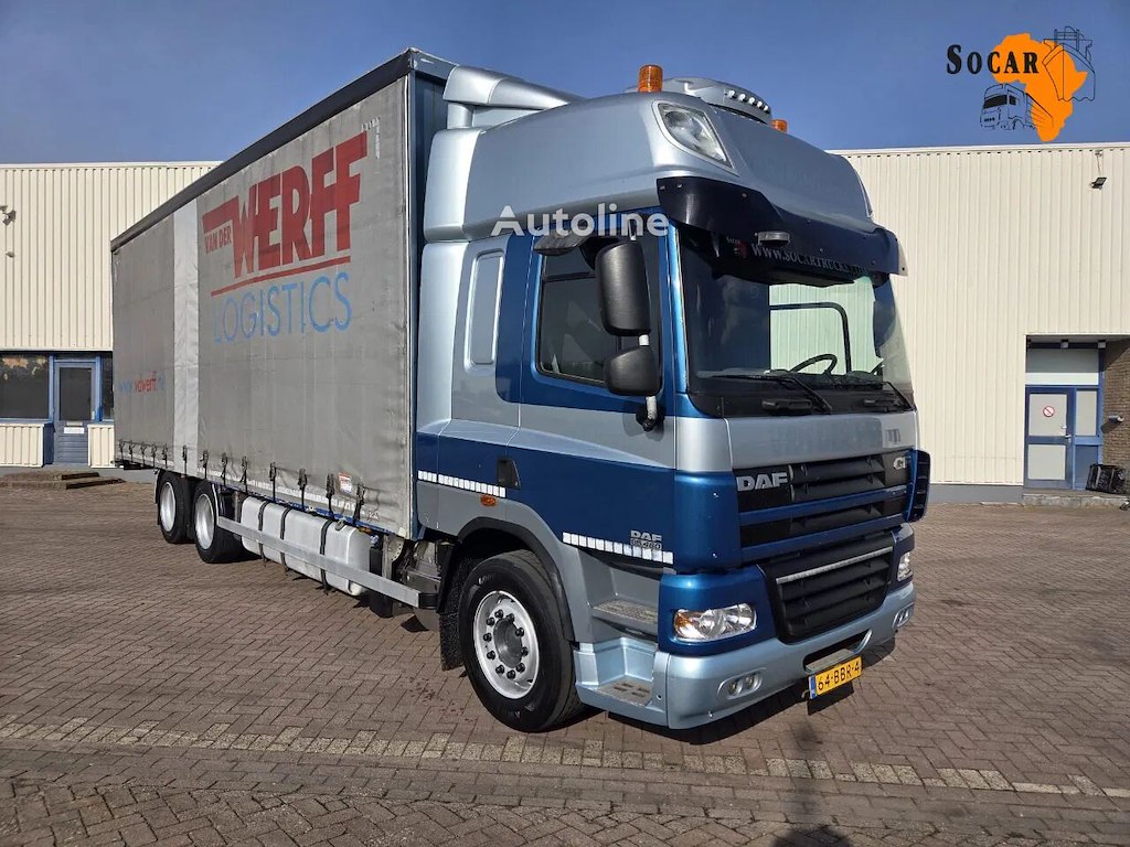 DAF CF 460 Holland Truck Euro 5 APK 24-09-2026 ten tyre kamion sa klizna zavesa cerada