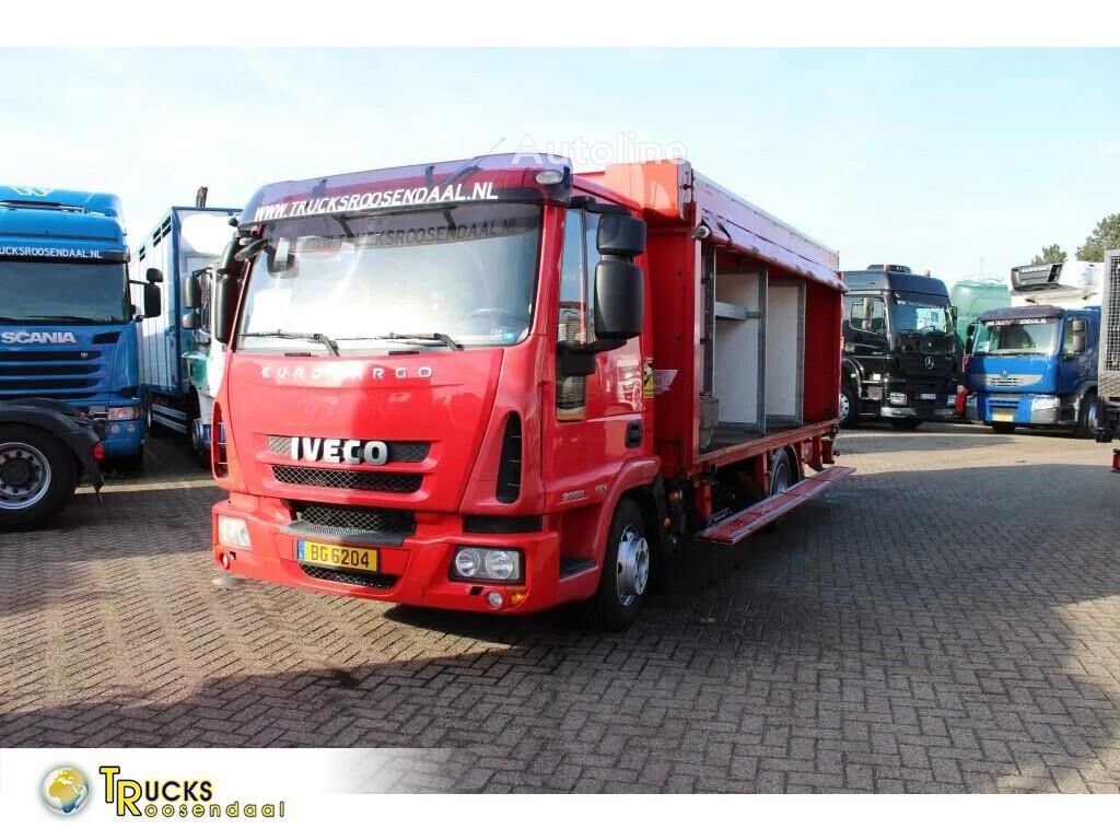 IVECO Eurocargo 100E18 + EURO 5 + LOW KM kamion sa klizna zavesa cerada