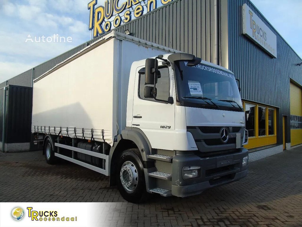 Mercedes-Benz Axor 1829 + euro 5 + lift + manual kamion sa klizna zavesa cerada