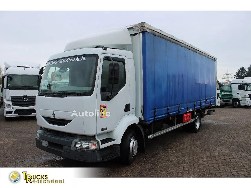 Renault Midlum 220 + MANUAL + LIFT + 12T kamion sa klizna zavesa cerada