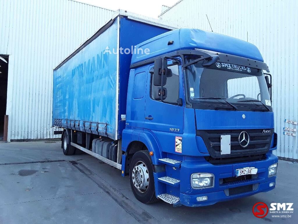 Mercedes-Benz Axor 1833 kamion sa klizna zavesa cerada