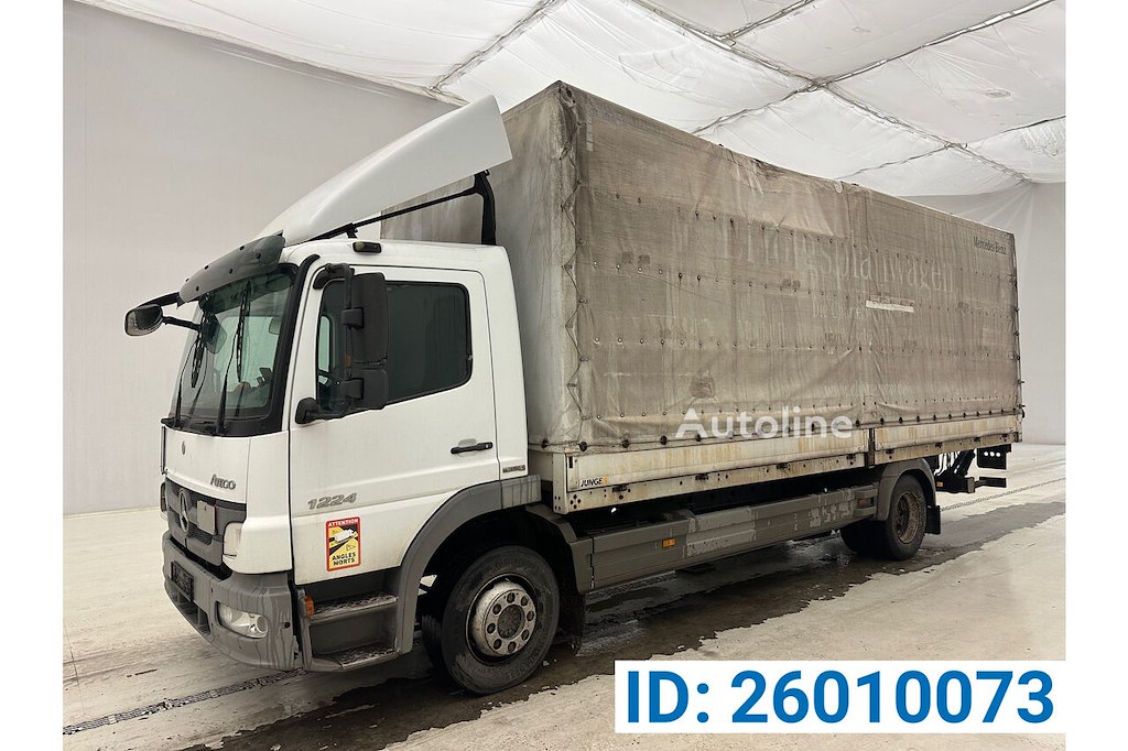 Mercedes-Benz Atego 1224 kamion sa klizna zavesa cerada