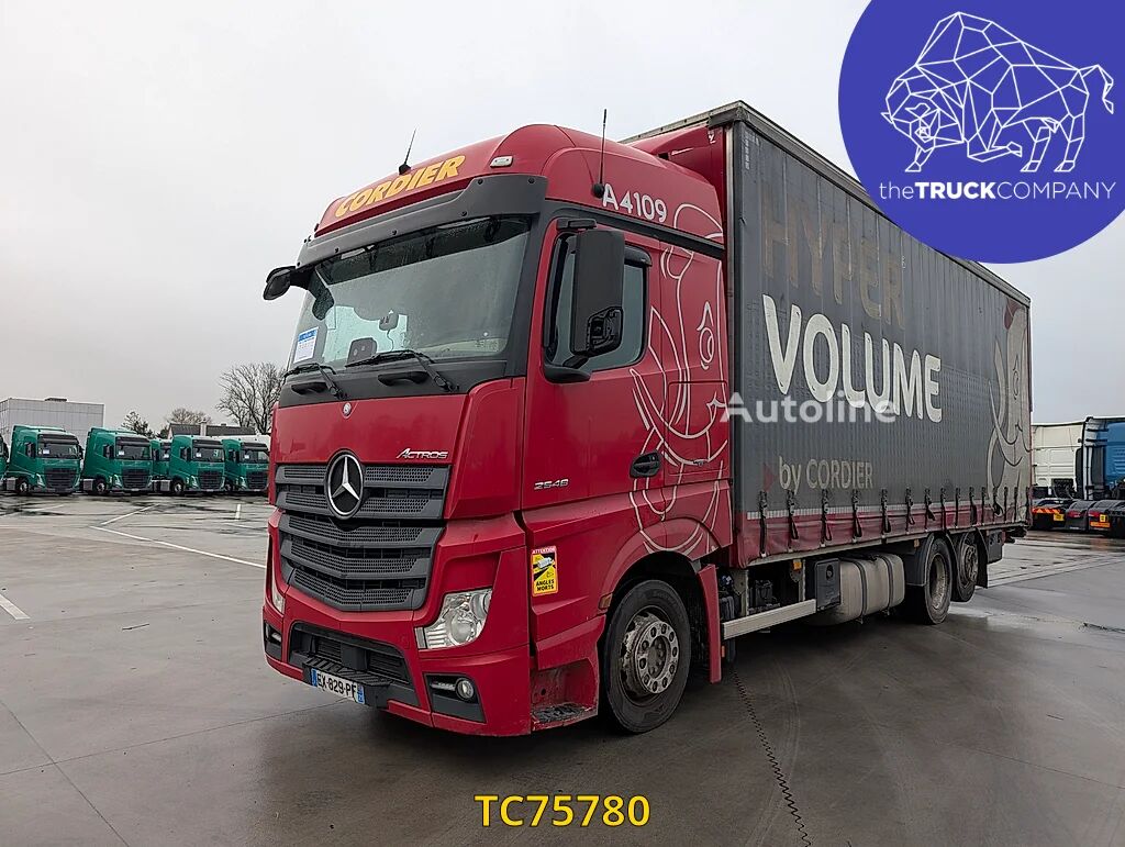 Mercedes-Benz Actros 2548 kamion sa klizna zavesa cerada