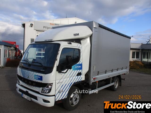 Mitsubishi Fuso FUSO eCanter 4C15 4x2 kamion sa klizna zavesa cerada