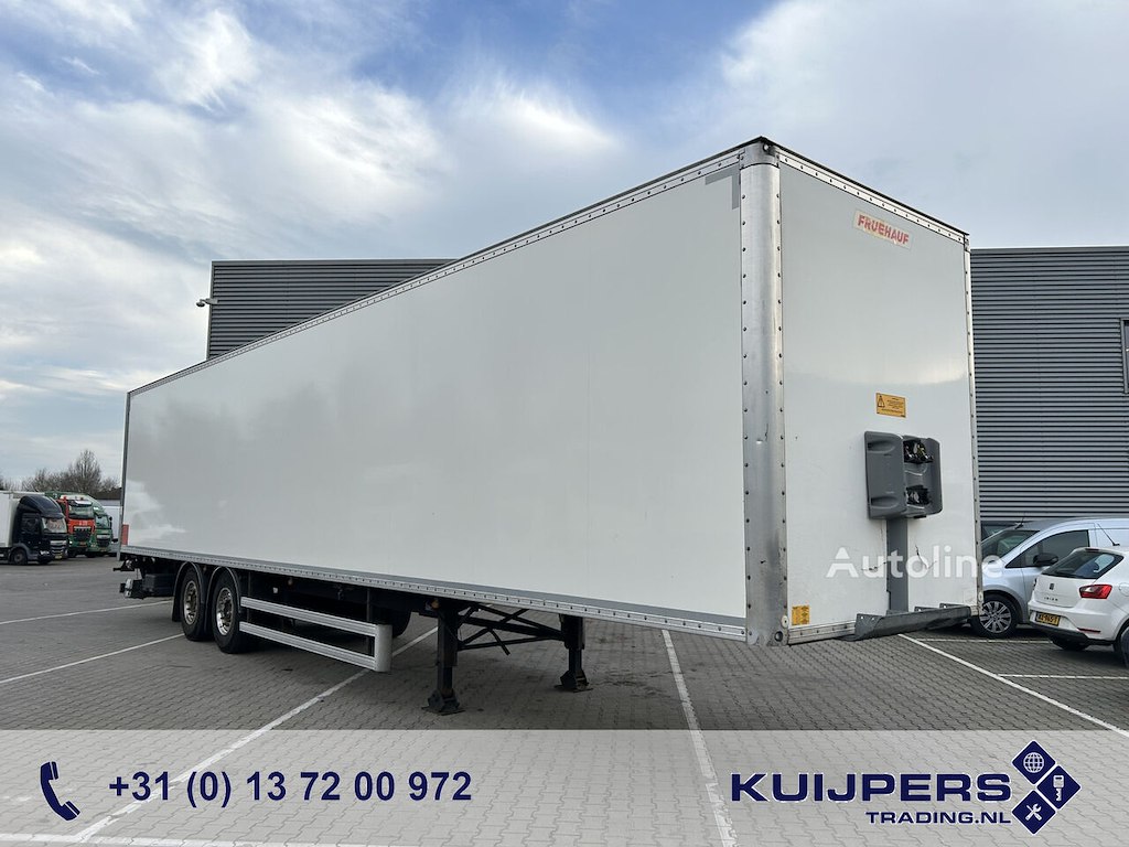 Fruehauf FSRMD4 / Box / Laadklep 2000 kg furgon poluprikolica