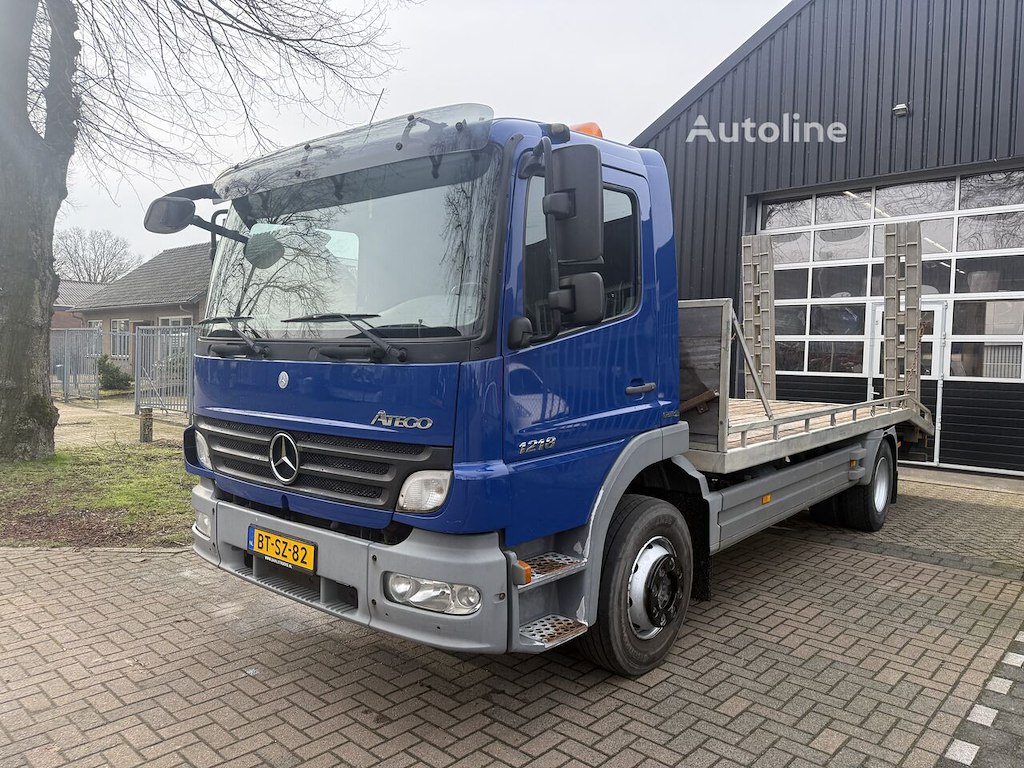 Mercedes-Benz Atego 1218 Machine transport/oprij auto - Manual gearbox - ramps autotransporter